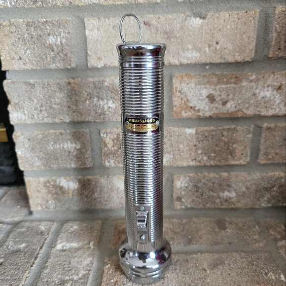 Rayovac | Other | Vintage Rayovac Sportsman Flashlight Chrome Metal ...